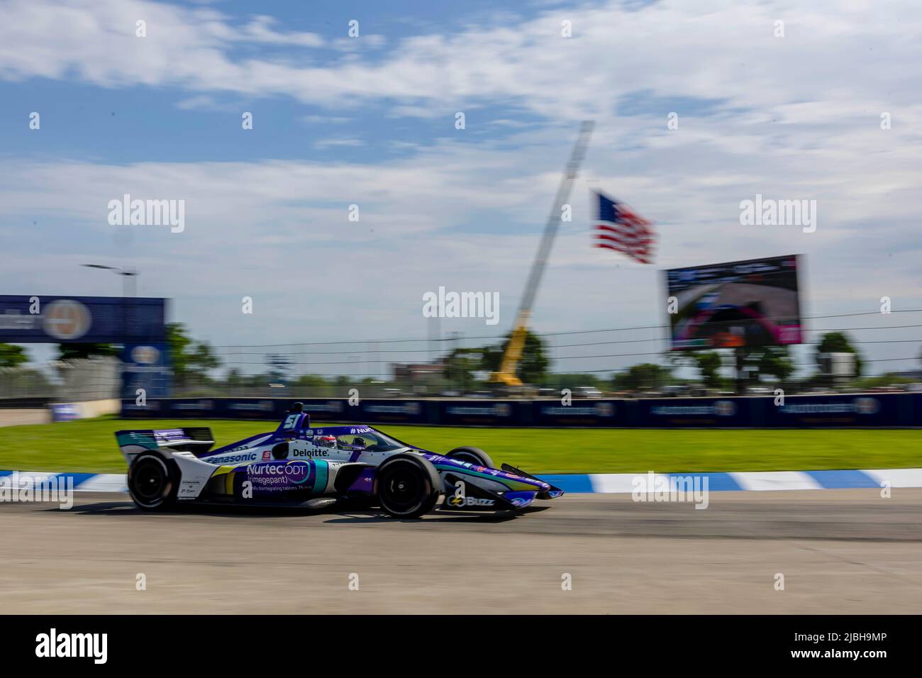 Detroit, MI, USA. 5th June, 2022. TAKUMA SATO (51) of Tokyo, Japan ...