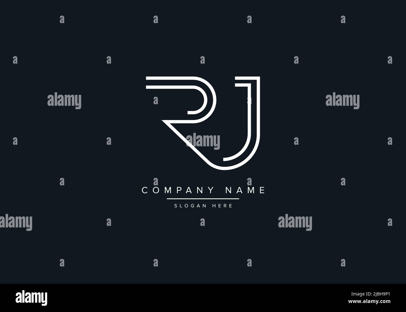 Rj logo hi-res stock photography and images - Alamy