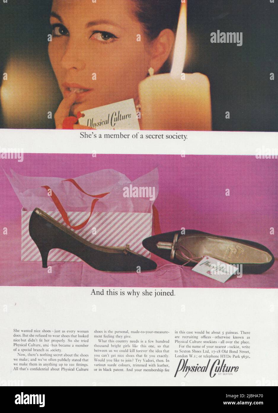 Physical Culture by Sexton Shoes vintage paper advertisement advert ...