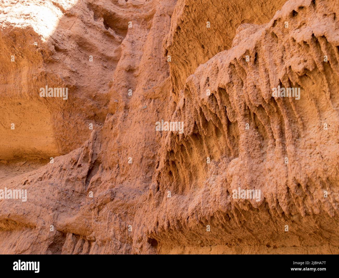 Texture of red clay. Natural natural patterns. Dry red background ...