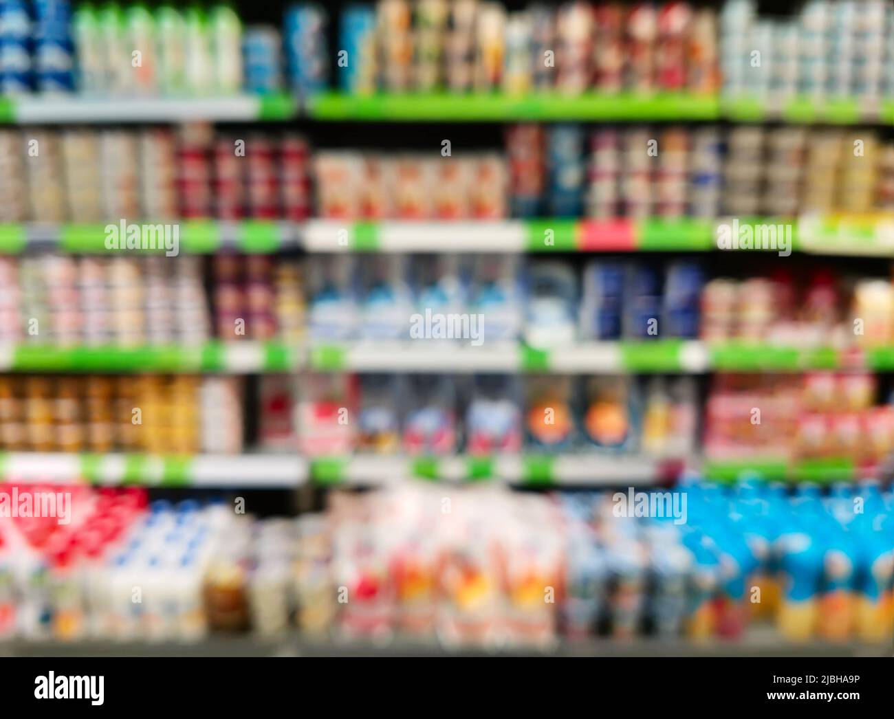 Abstract blur grocery store background hi-res stock photography and ...