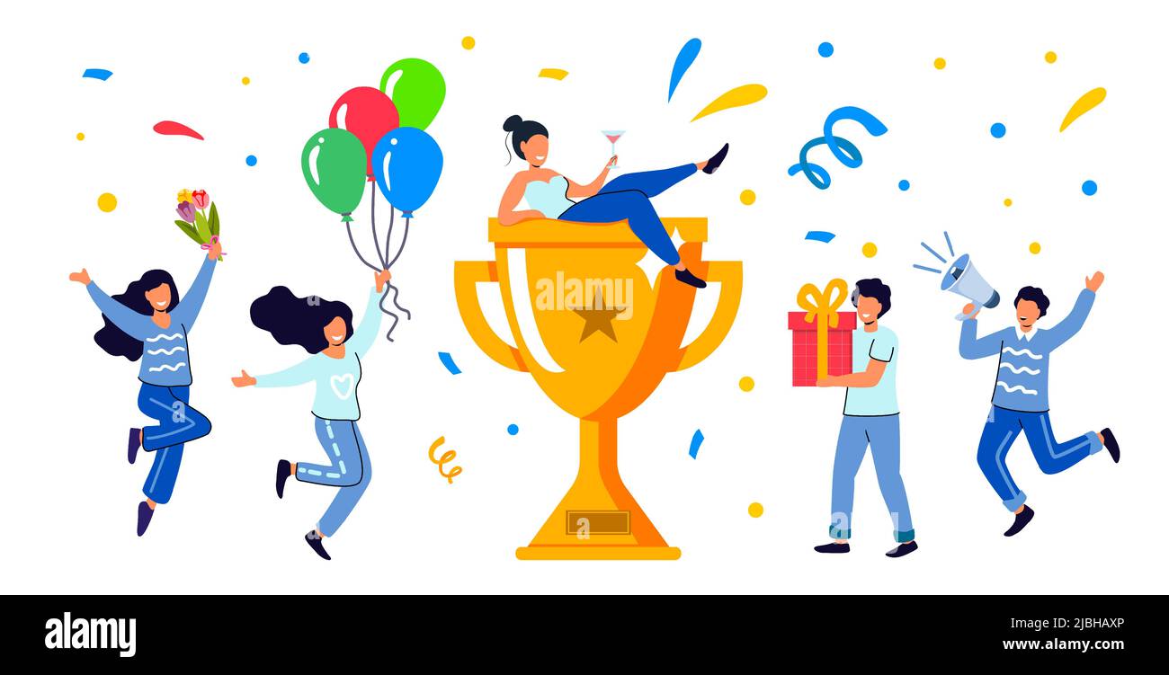 Team Celebration Animated