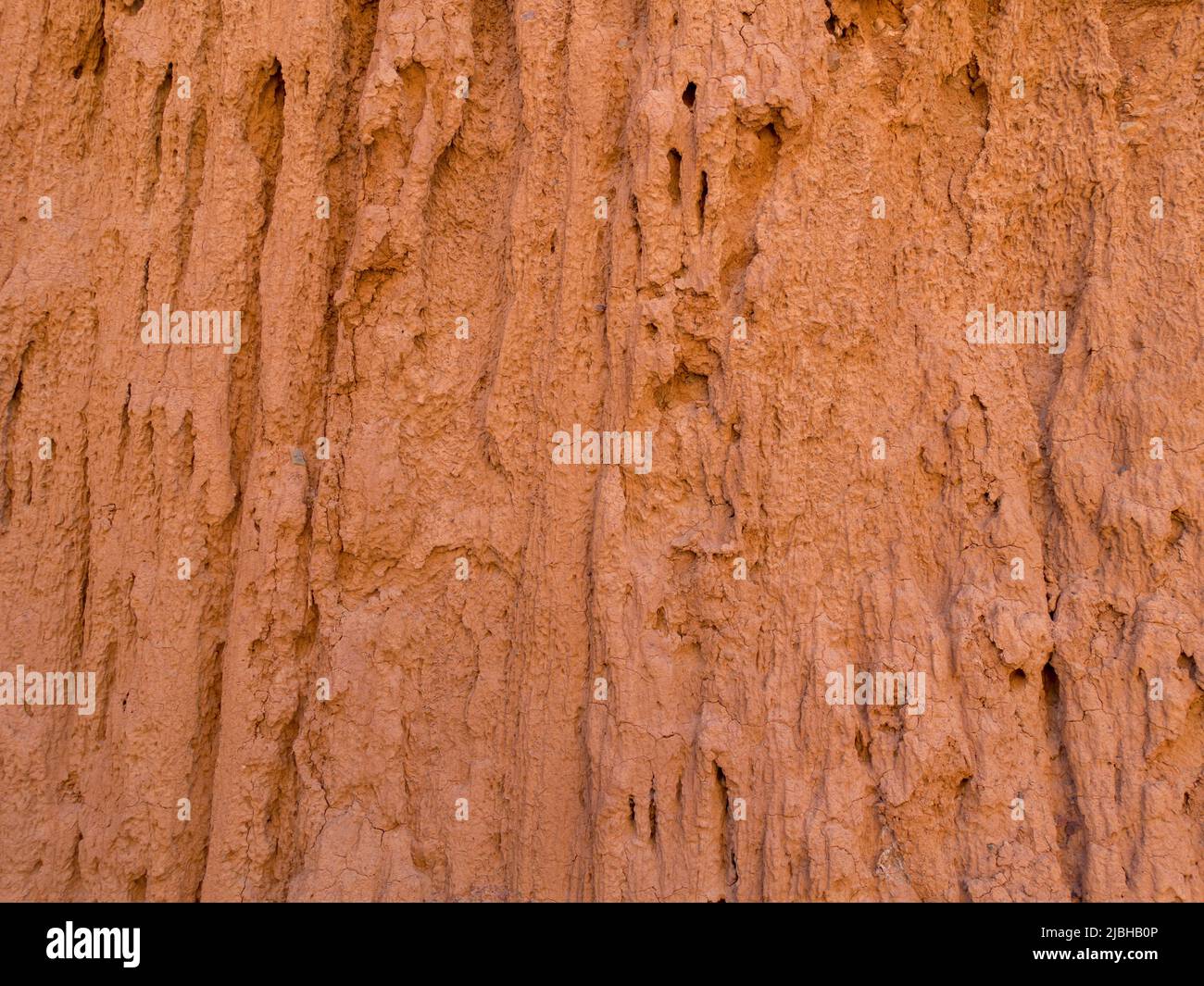 Texture of red clay. Natural natural patterns. Dry red background ...