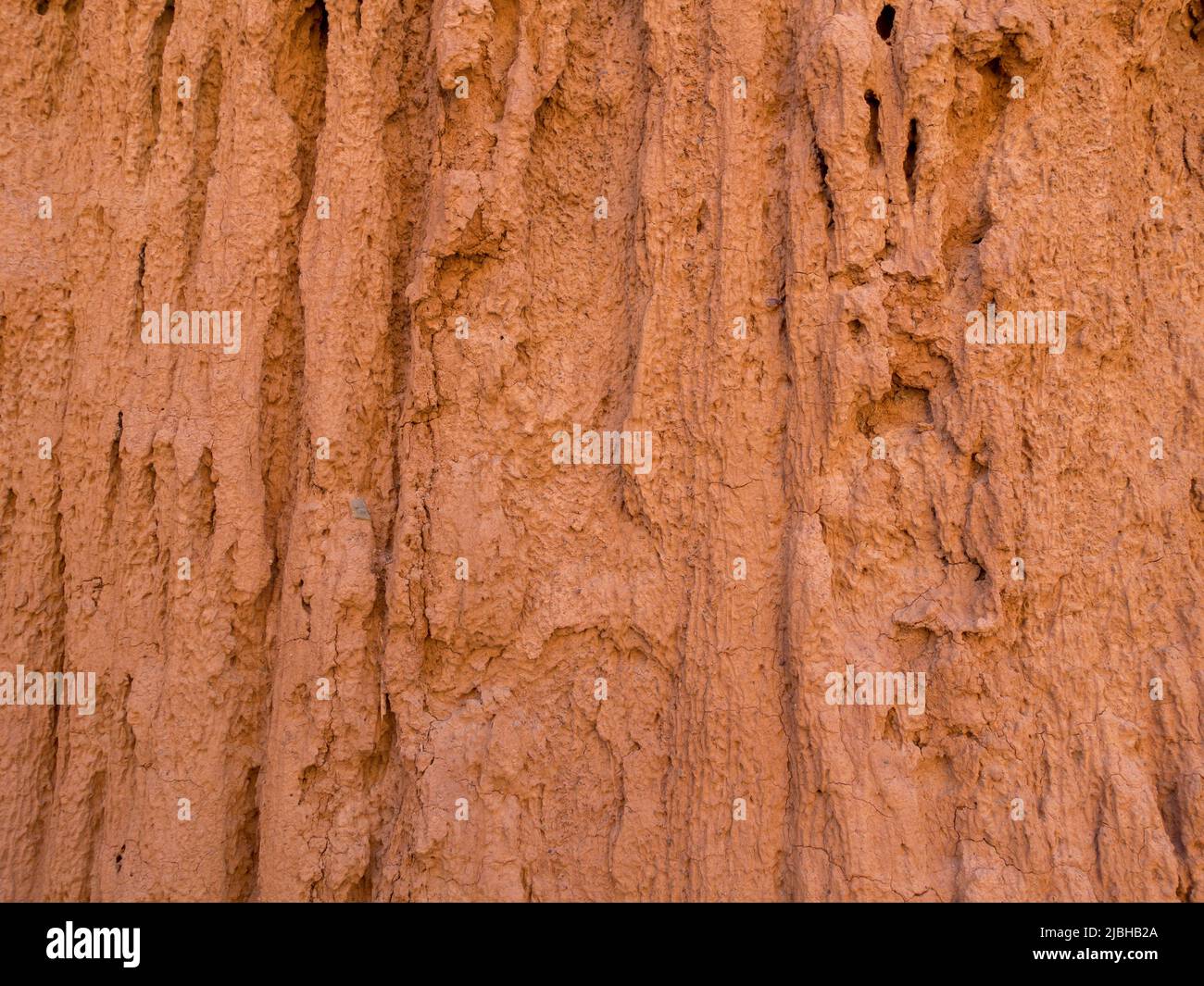 Texture of red clay. Natural natural patterns. Dry red background ...