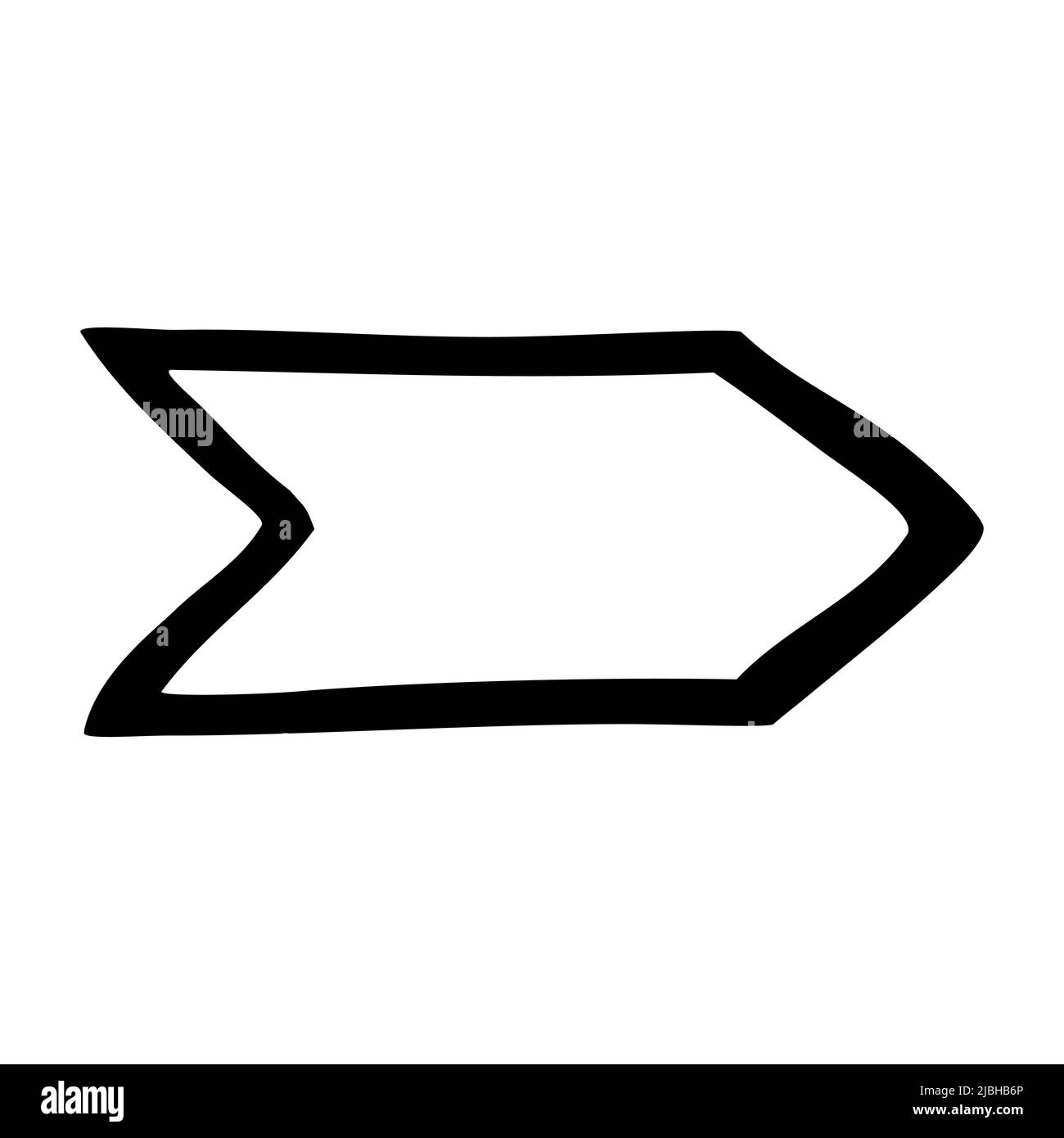 Doodle up arrow symbol hand drawn with thin line. Graphic design ...