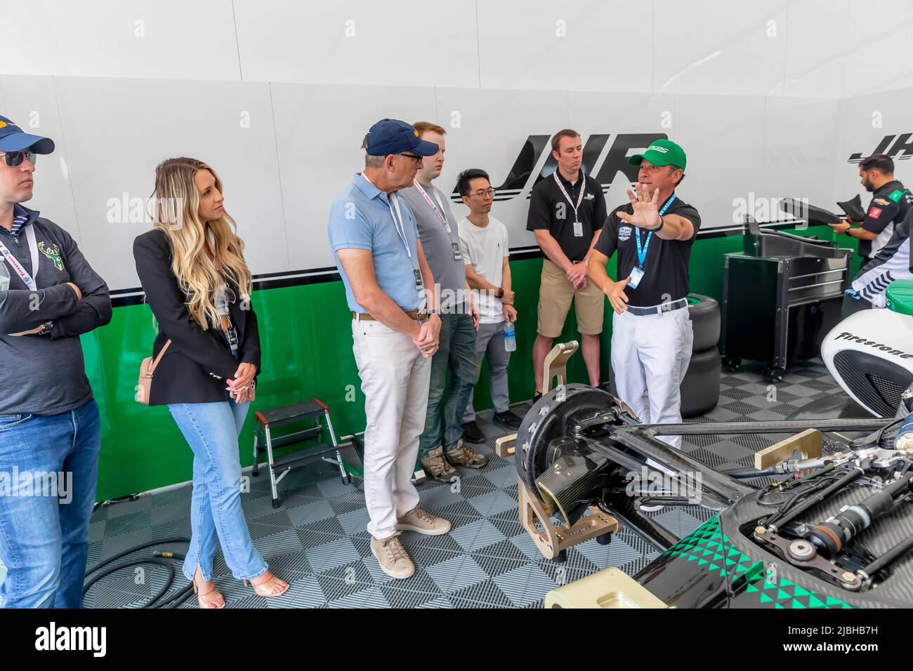 Detroit, MI, USA. 5th June, 2022. SANTINO FERRUCCI (77) of Woodbury ...