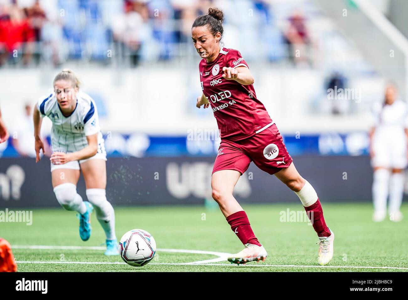 06.06.2022, Lausanne, Stade de la Tuiliere, AXA Women's Super League ...