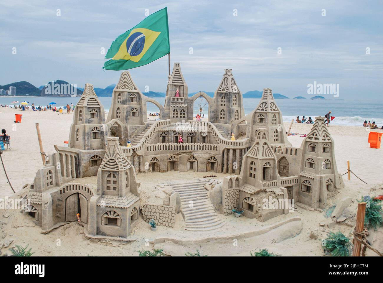Brazil sand castle hi-res stock photography and images - Alamy