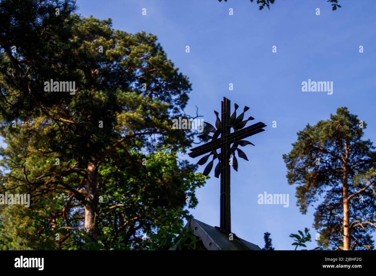 Grave chapel forest chapel hi-res stock photography and images - Alamy