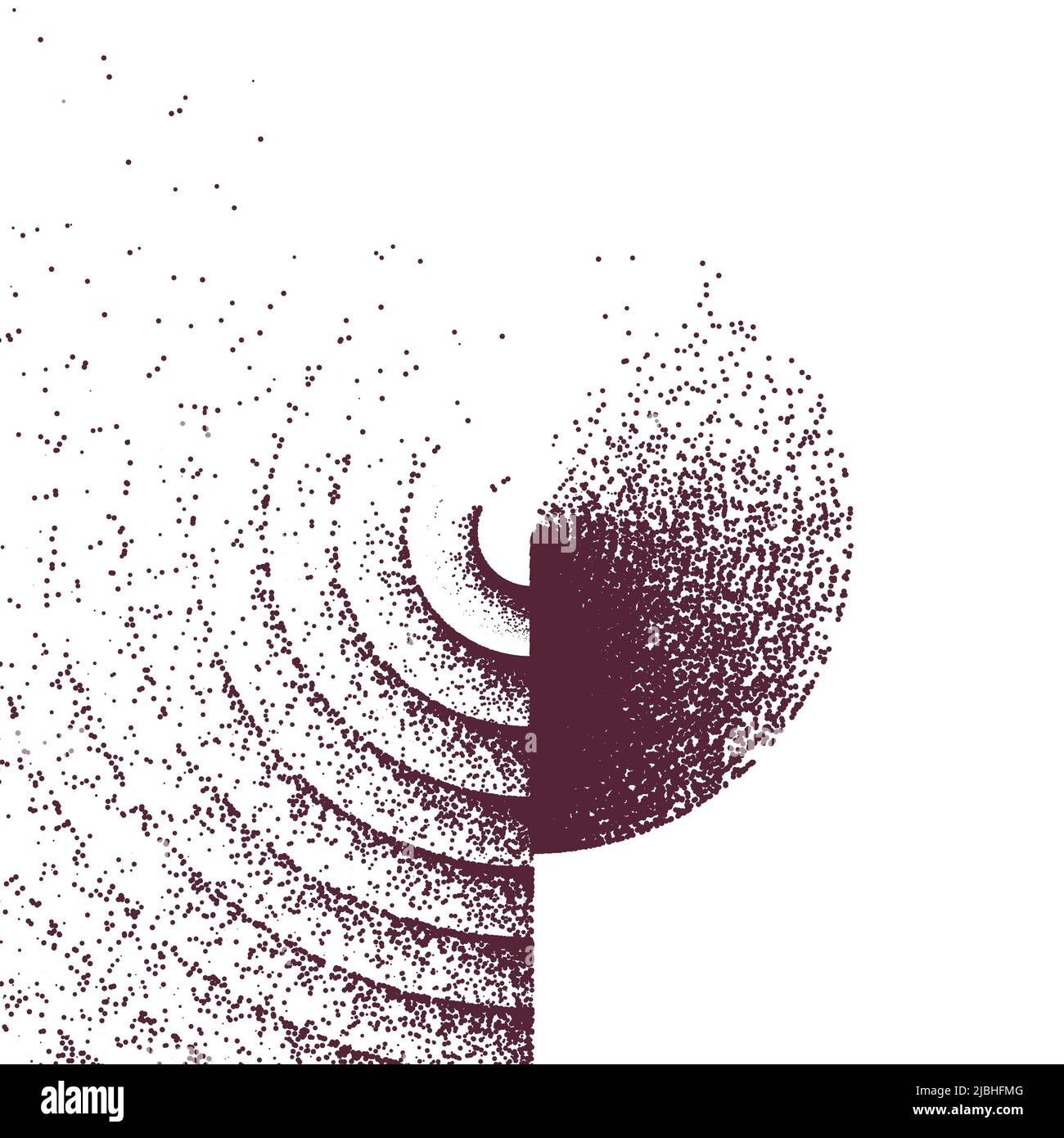 Noise gradient swirl algorithm example implementation illustration ... Noise gradient swirl algorithm example implementation illustration ...