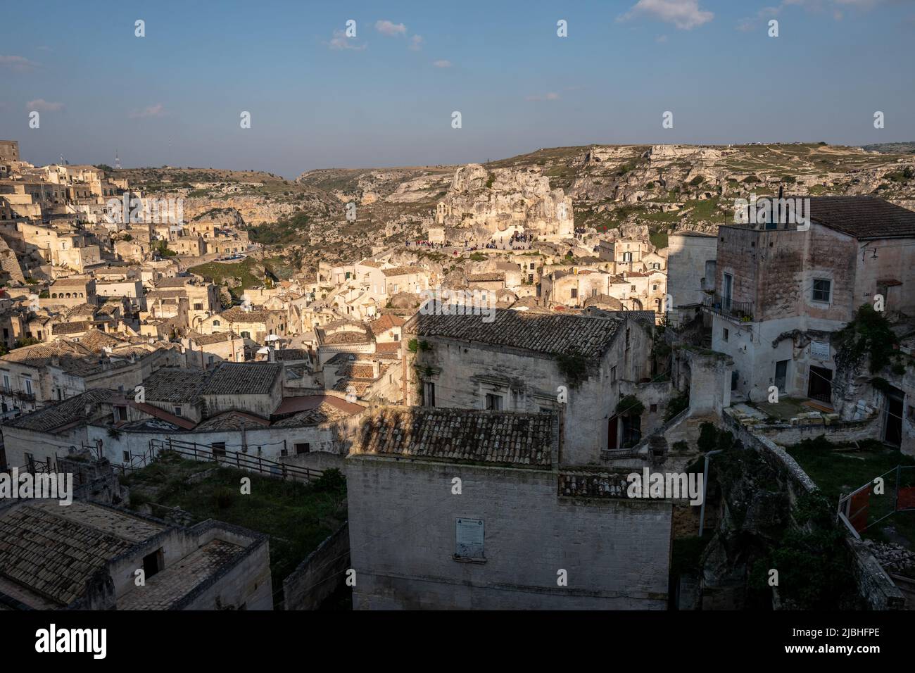 The city of Matera, in the province of Basilicata in Puglia, Italy ...