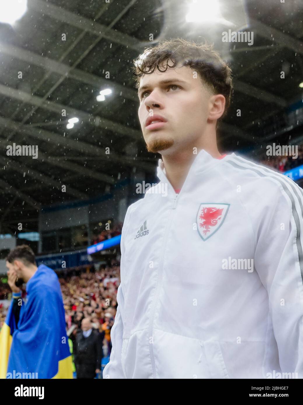 CARDIFF, WALES - 05 JUNE 2022: Wales' Neco Williams during he 2022 FIFA ...