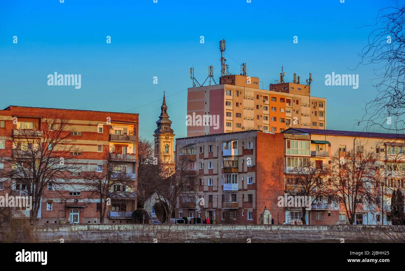 Travel Destination - Amazing Romania - Lugoj transit town Stock Photo ...