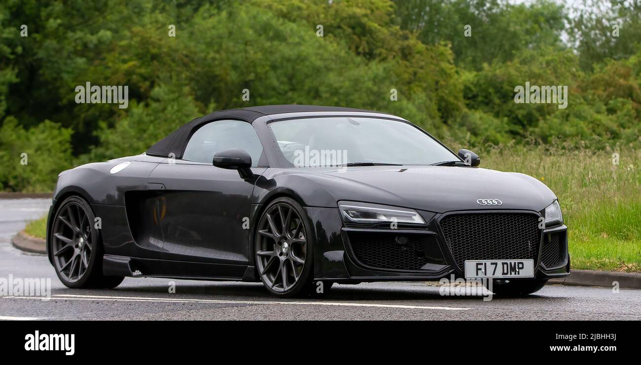 Audi R8 Black Convertible