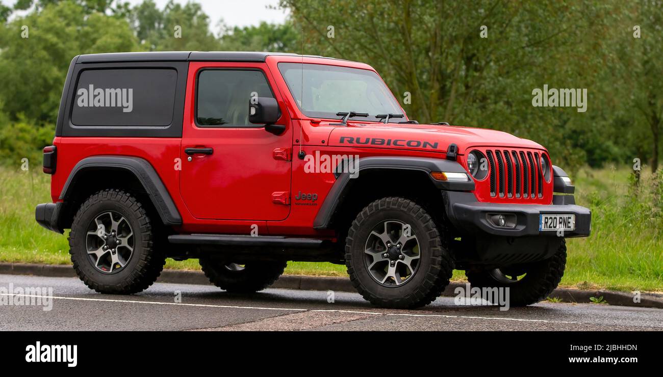 2019 red Jeep Stock Photo - Alamy