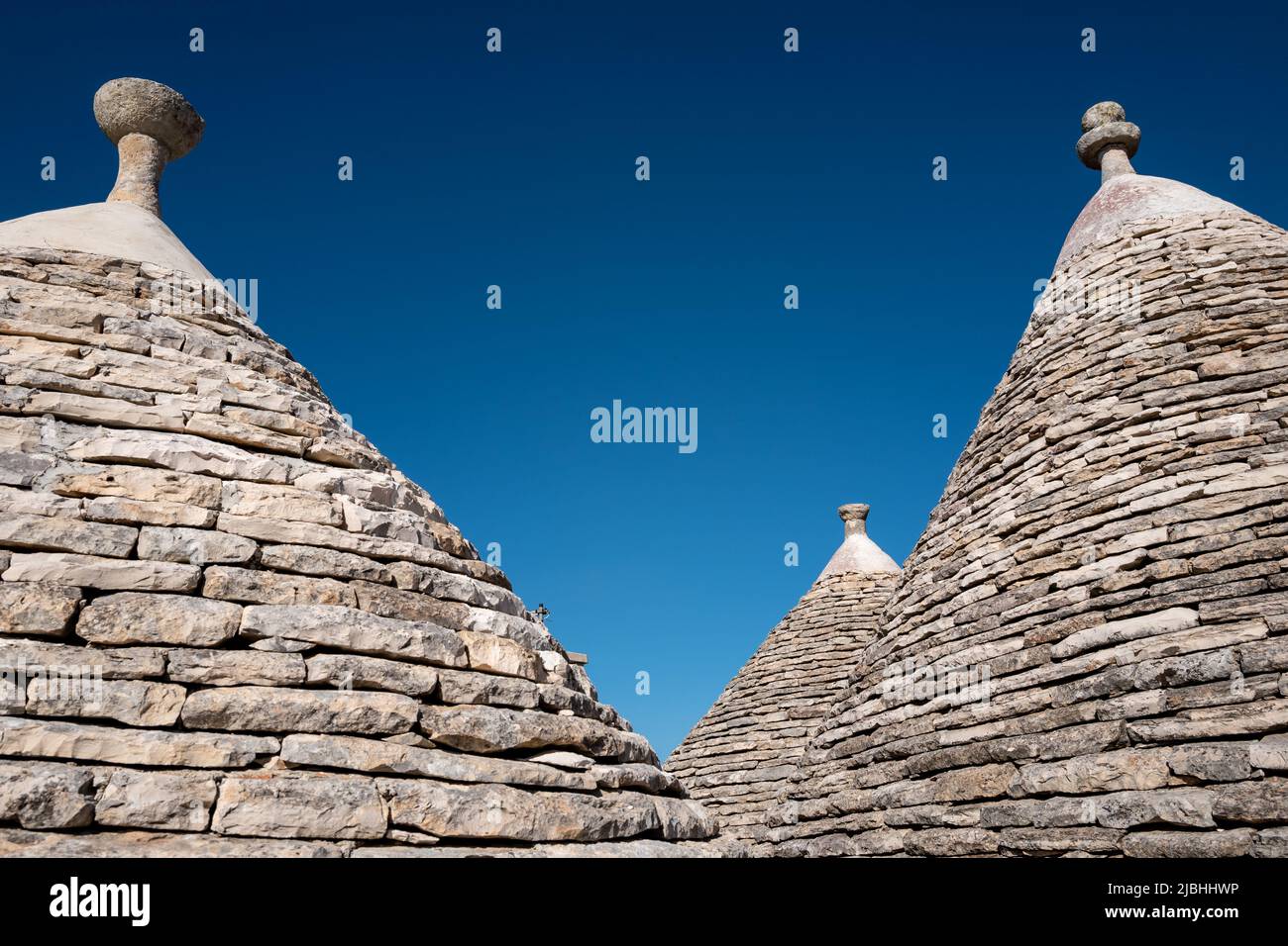 The city and area around the city of Alberobello, in Basilicata, Puglia ...