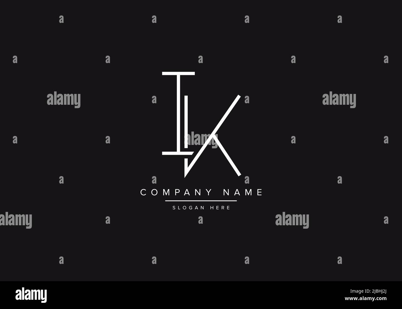 Ik symbol Stock Vector Images - Alamy