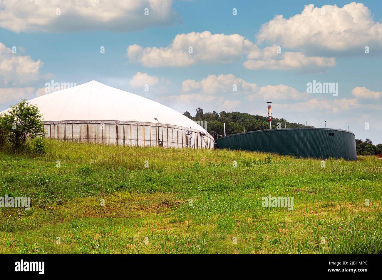 a biogas plant in Germany Stock Photo - Alamy