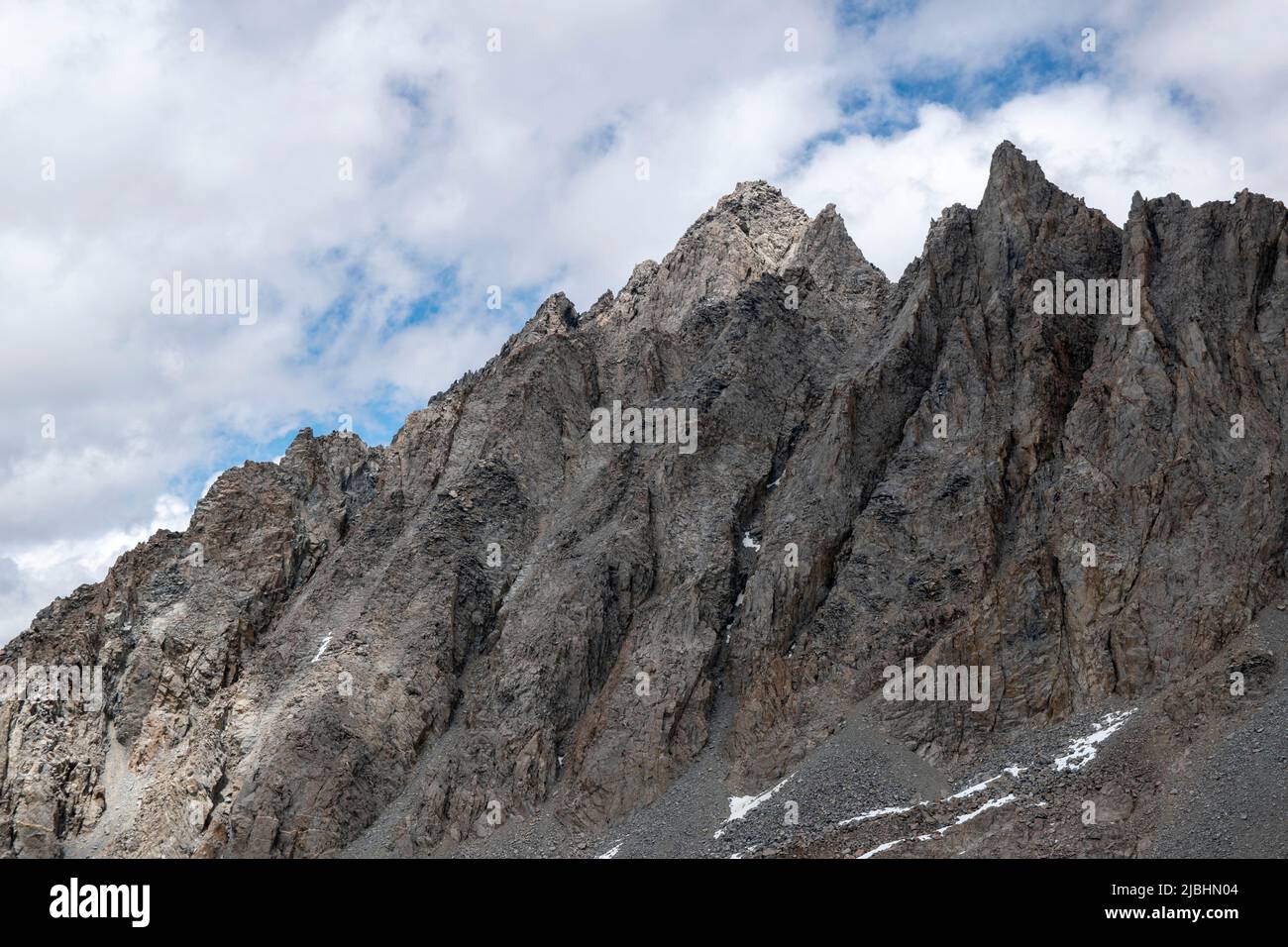 The Bishop Pass Trail in the Eastern Sierra of California takes hikers ...