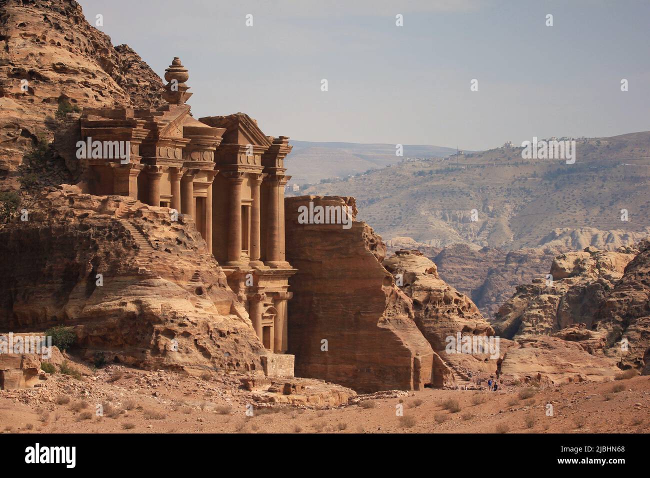 Ad Deir - The Monastery in Petra, Jordan Stock Photo - Alamy