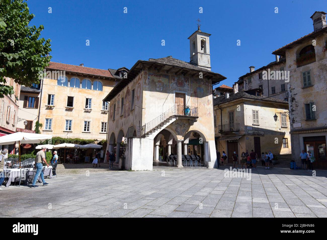 Italy orta lake orta tourists hi-res stock photography and images - Alamy