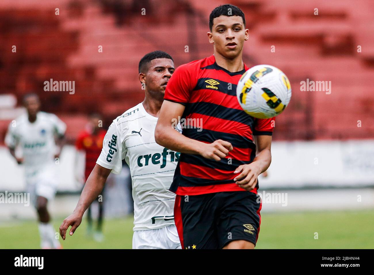 PE - Recife - 06/06/2022 - BRAZIL U-17 CUP 2022, SPORT X PALMEIRAS - Sport player Riquelmy ...