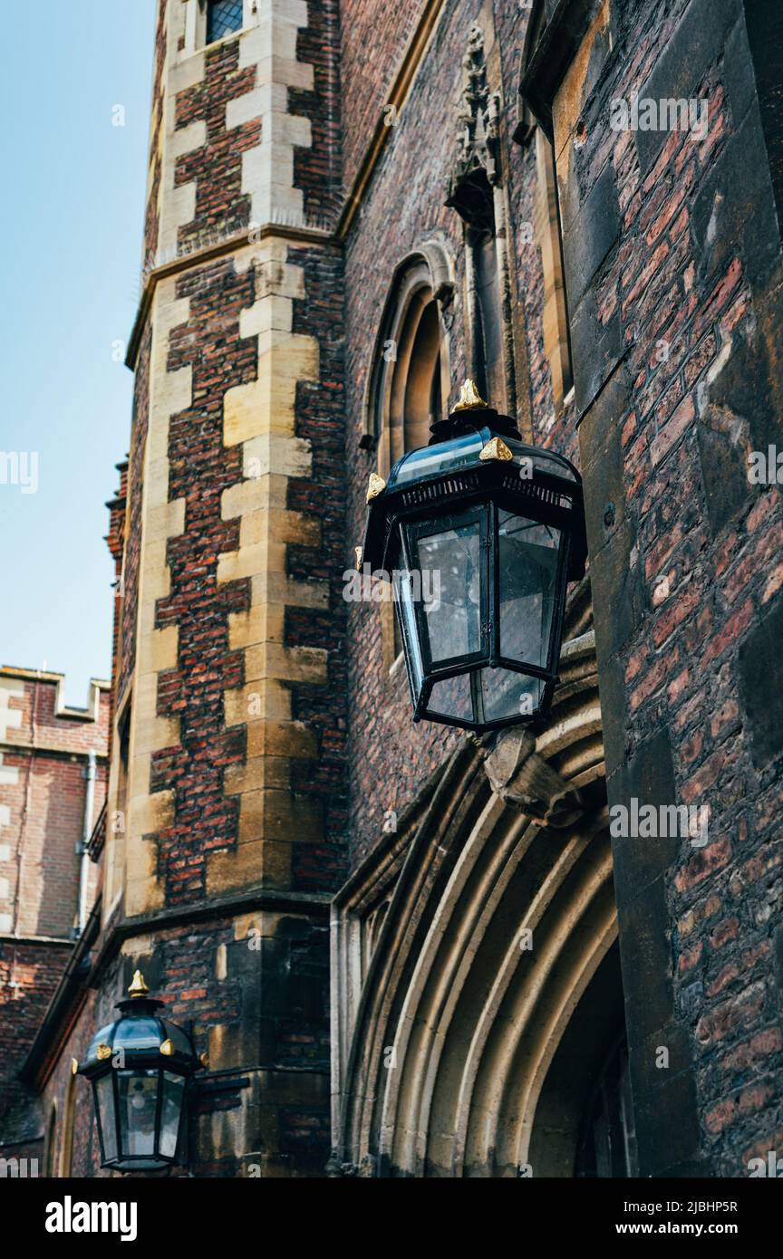 Queens college chapel cambridge university hi-res stock photography and ...