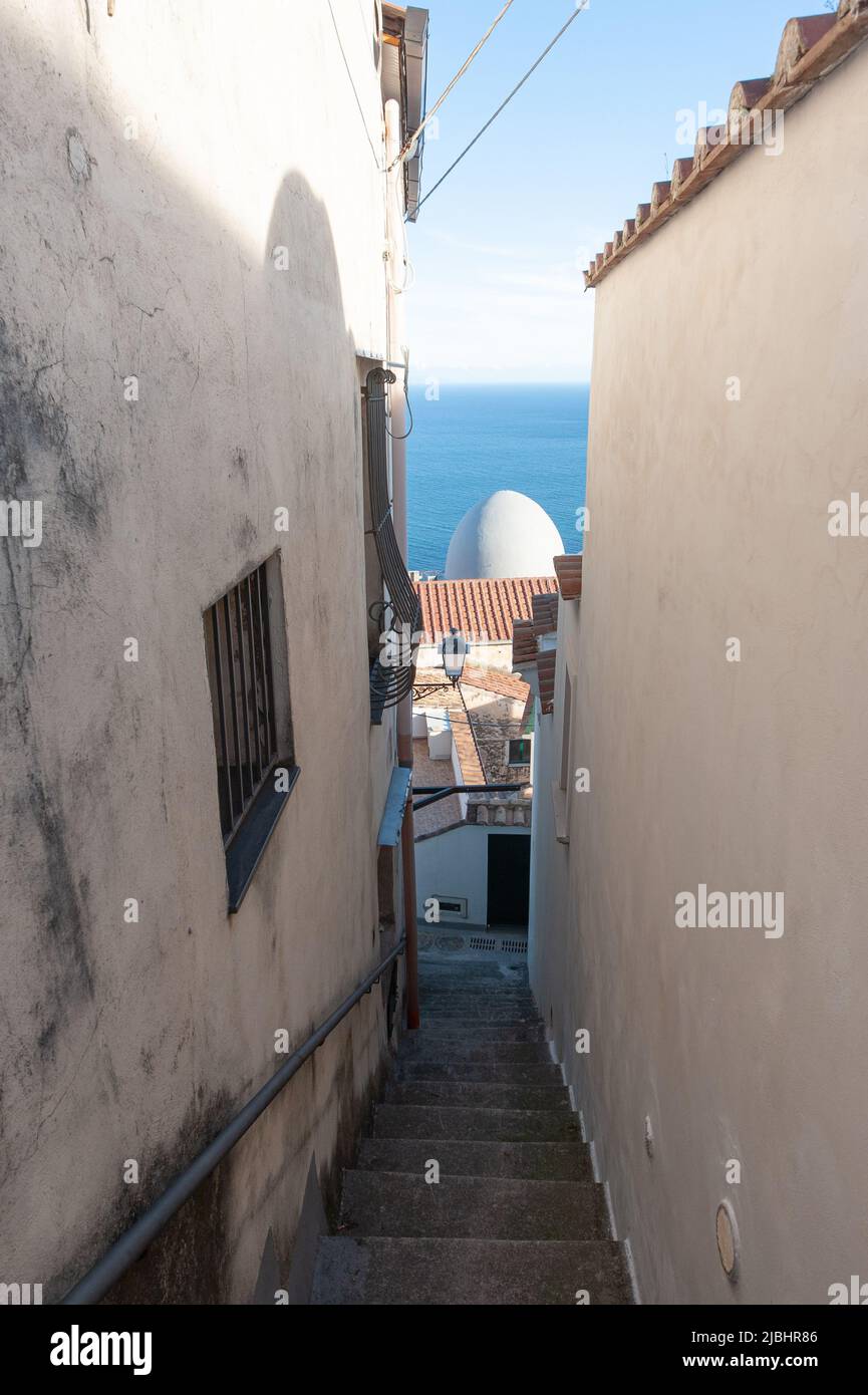 Spring time in Amalfi Coast, Italy Stock Photo - Alamy