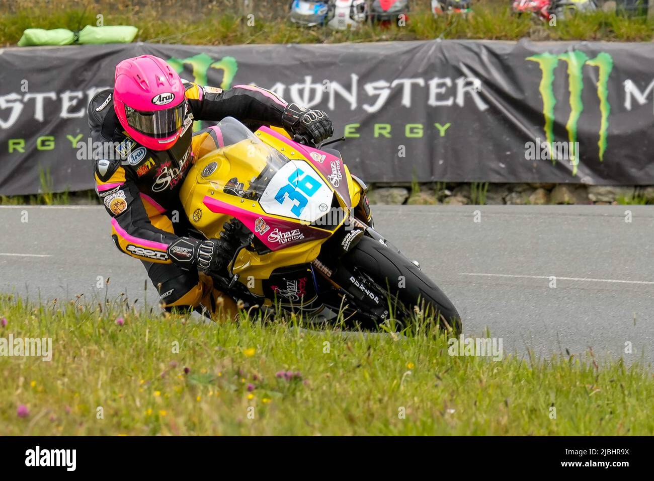 Douglas, Isle Of Man. 19th Jan, 2022. Davy Morgan (600 Yamaha ...