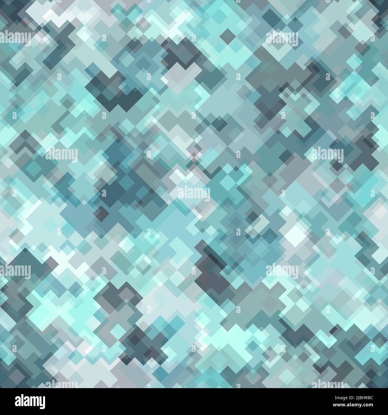 Digital camouflage seamless pattern. Abstract military geometric modern ...
