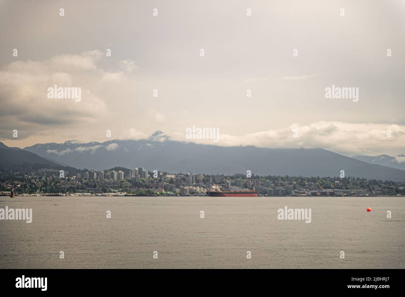 Views from a Vancouver harbour from a DHC-3 de Havilland Turbine Single ...