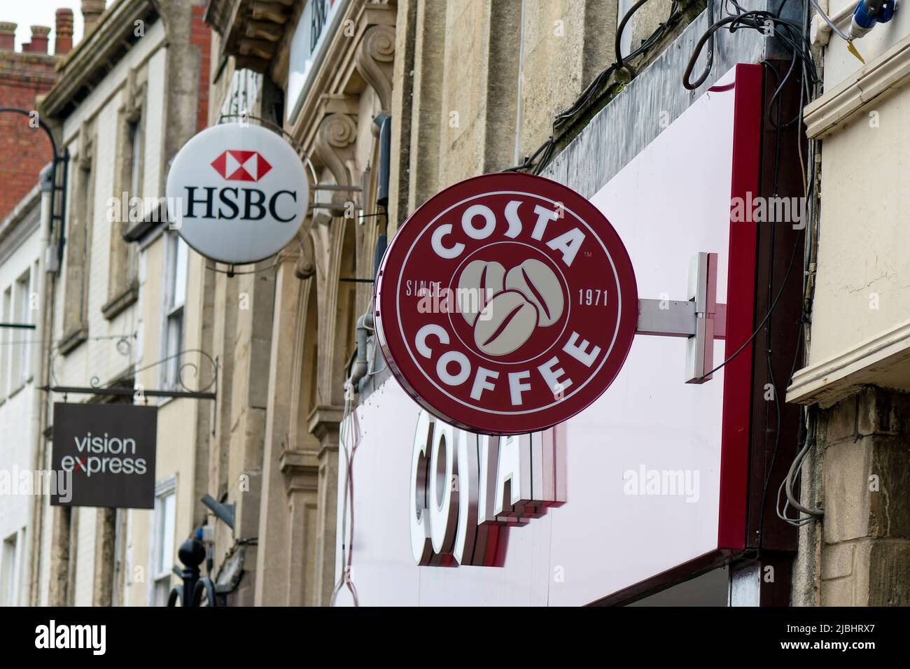 Shop front sign vision express hi-res stock photography and images - Alamy