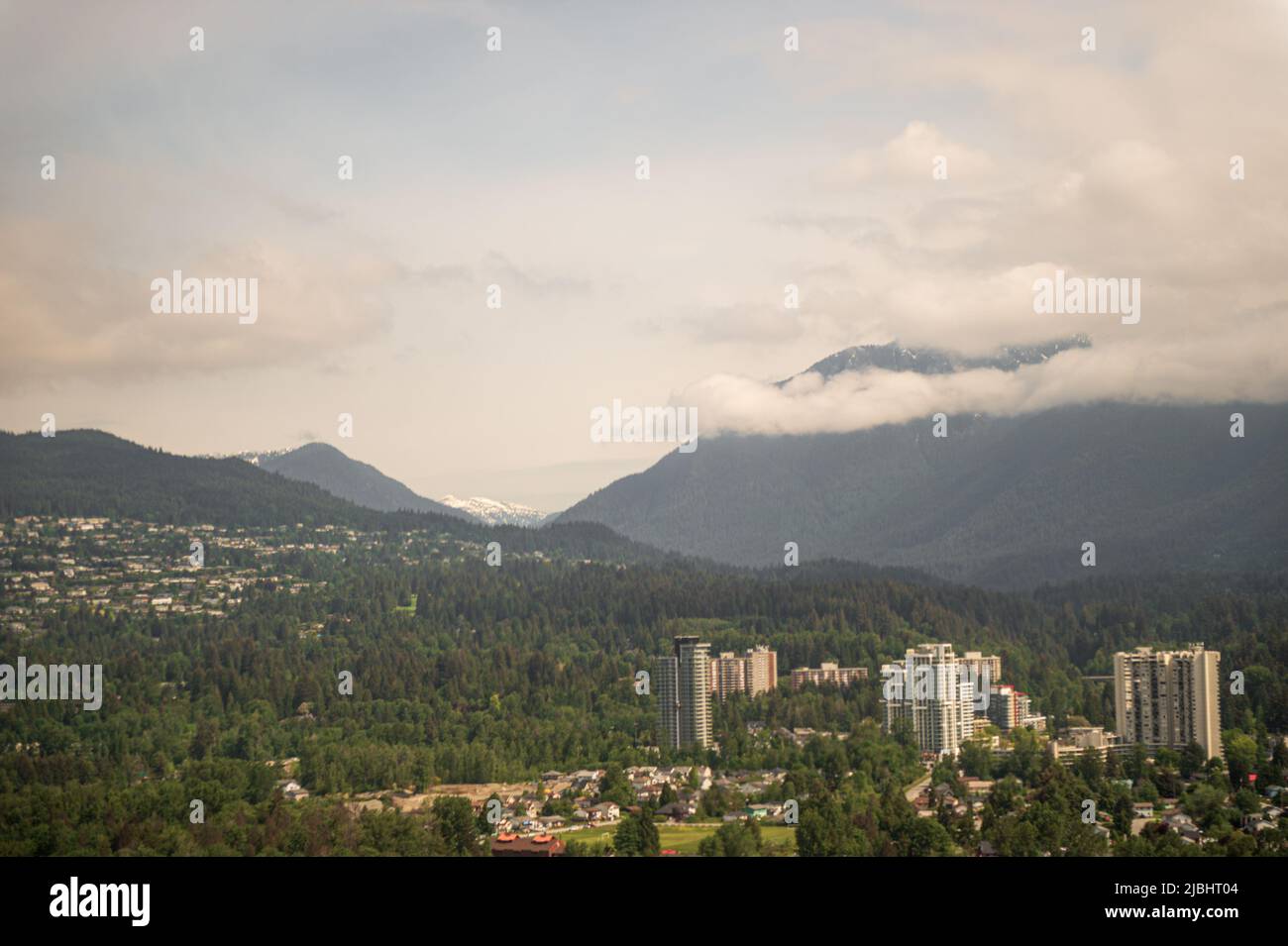 Views from a Vancouver harbour from a DHC-3 de Havilland Turbine Single ...