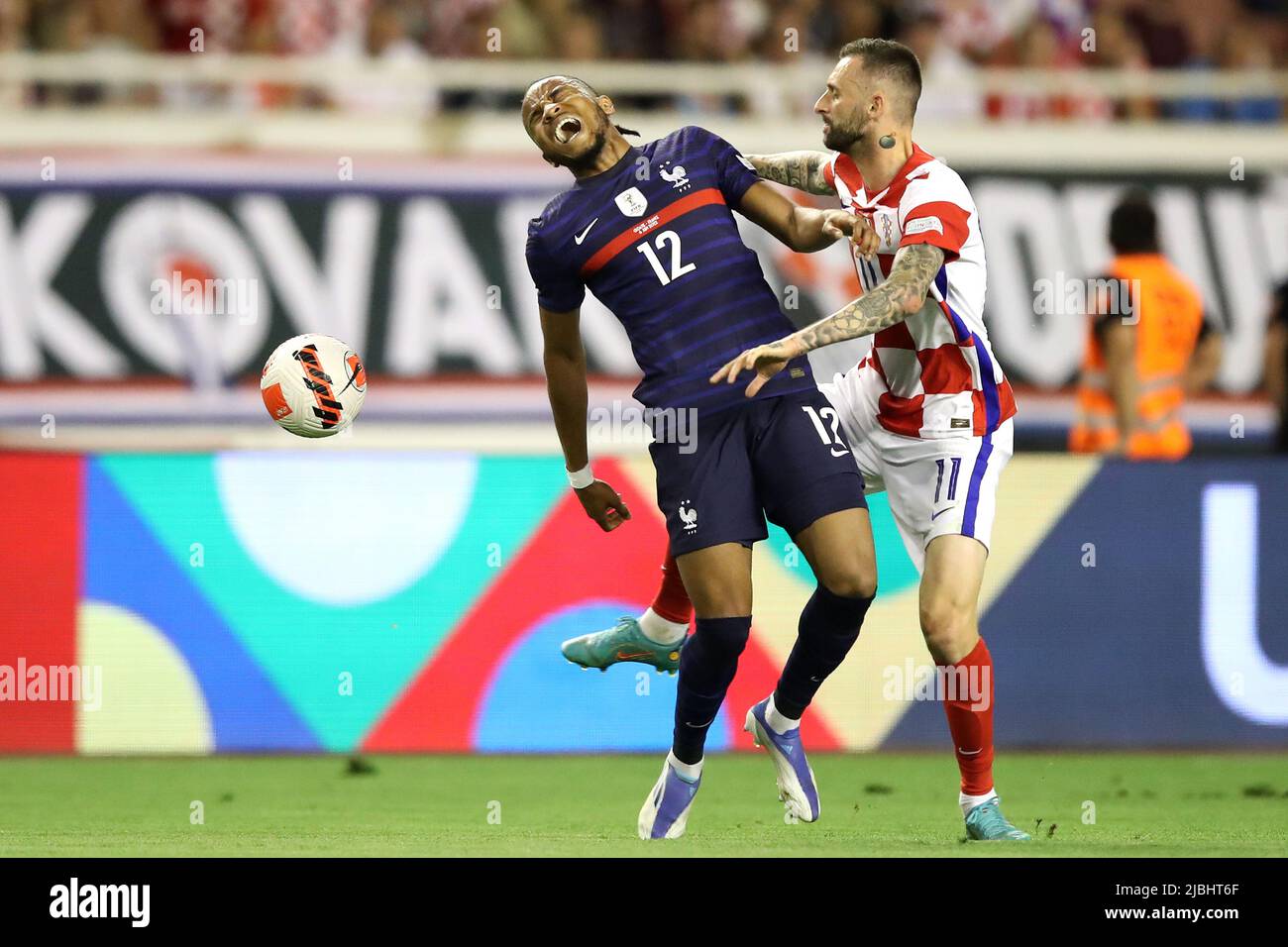 SPLIT, CROATIA - JUNE 06: during the UEFA Nations League League A Group ...
