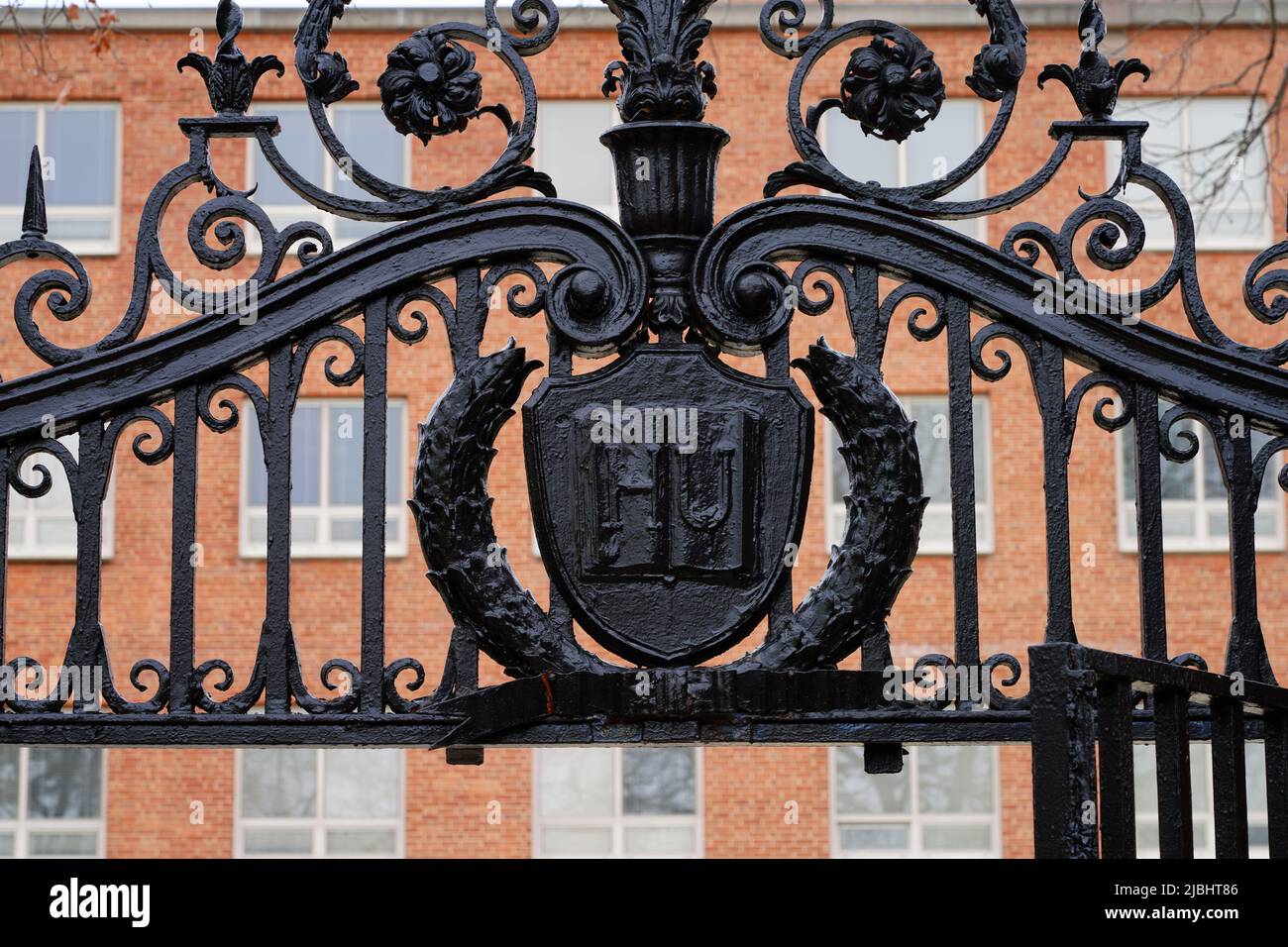 WASHINGTON, DC -26 MAR 2022- View of the college campus of Howard ...