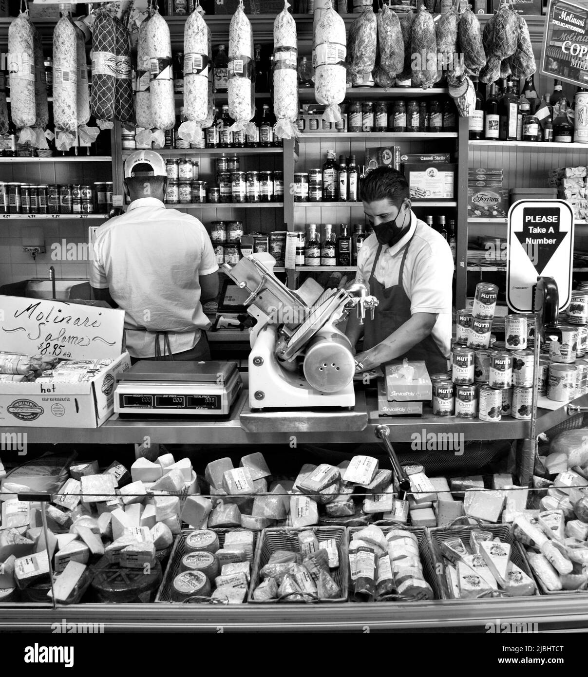 Molinari Delicatessen is a landmark Italian-American deli in the North ...