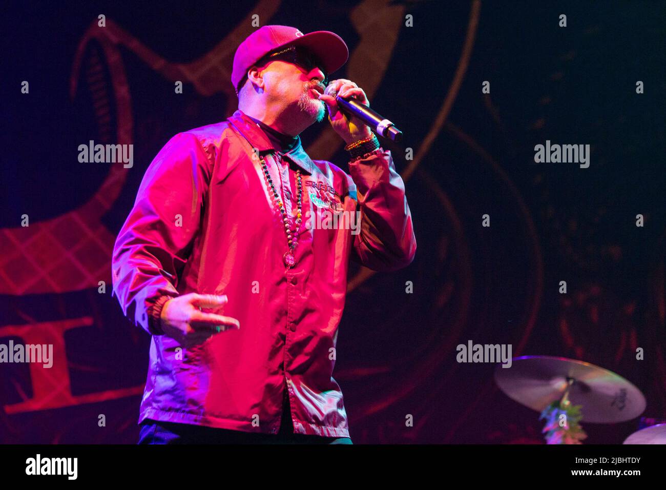 Moline, USA. 05th June, 2022. B-Real (Louis Freese) of Cypress Hill ...