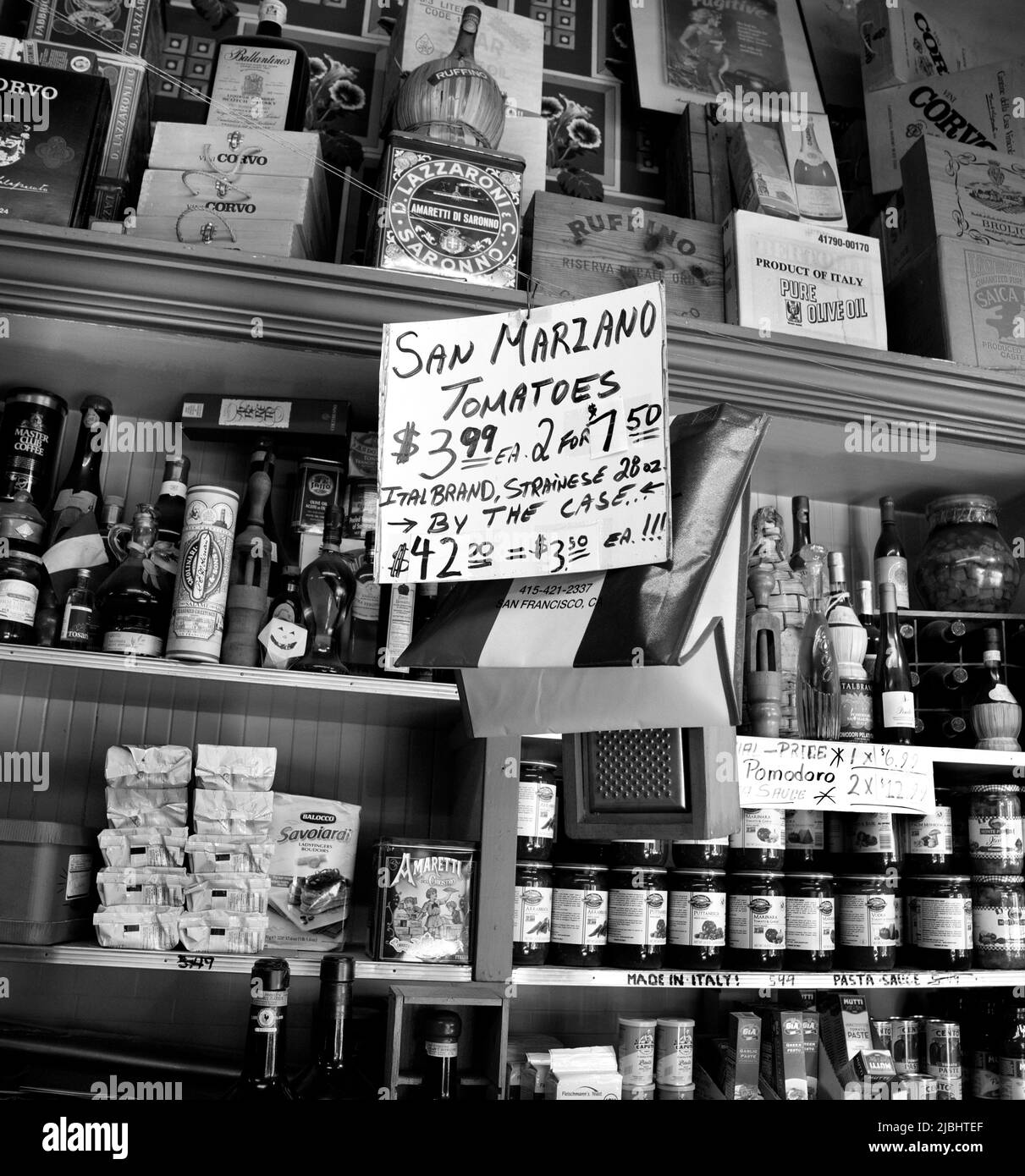 Molinari Delicatessen is a landmark Italian-American deli in the North ...