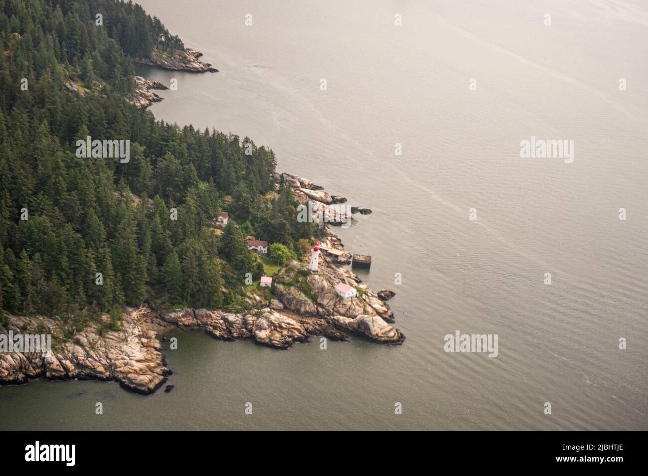 Views from a Vancouver harbour from a DHC-3 de Havilland Turbine Single ...