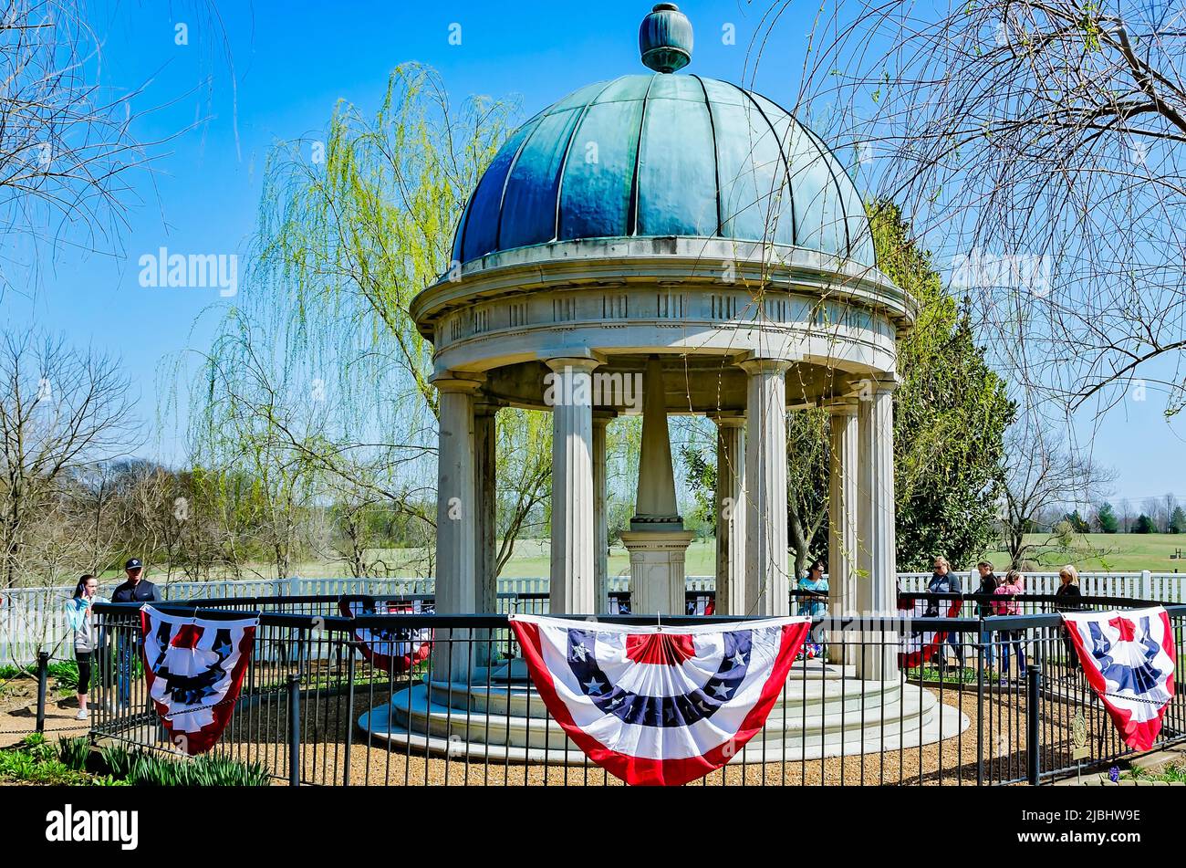 President Andrew Jackson Is Buried Alongside His Wife Rachel Jackson