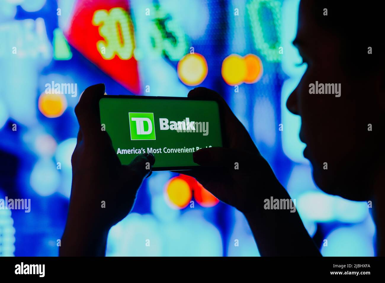 Td bank logo hi-res stock photography and images - Alamy