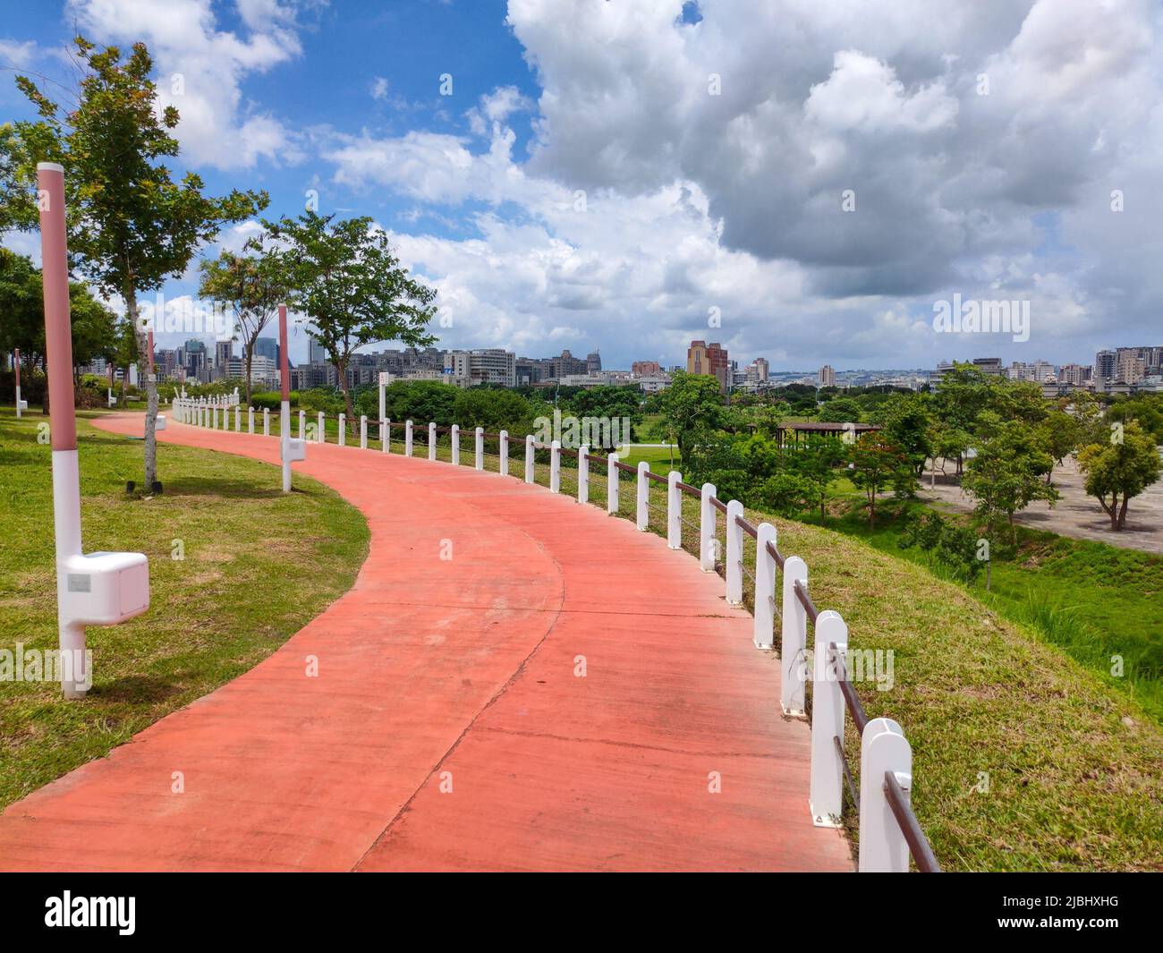 Taichung City, Taiwan - June 6, 2022 : Taichung Central Park. Xitun ...