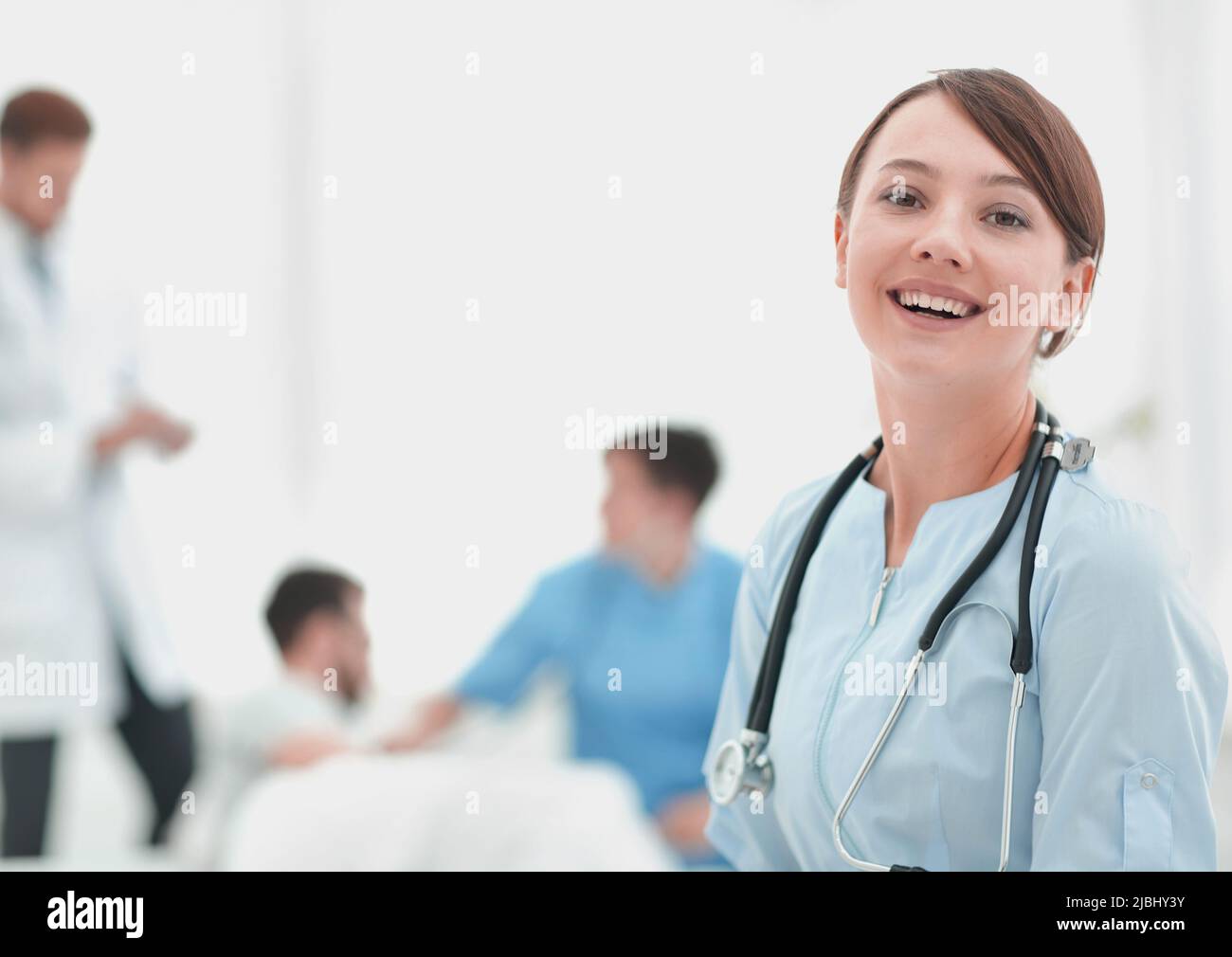 medical worker in medical Center Stock Photo - Alamy