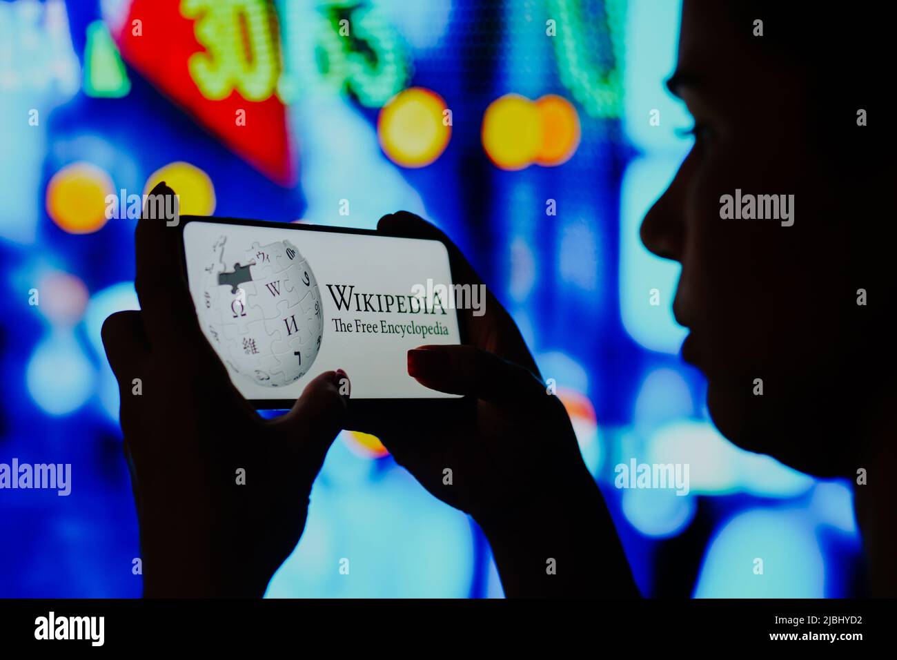 Brazil. 06th June, 2022. In this photo illustration, a silhouetted ...