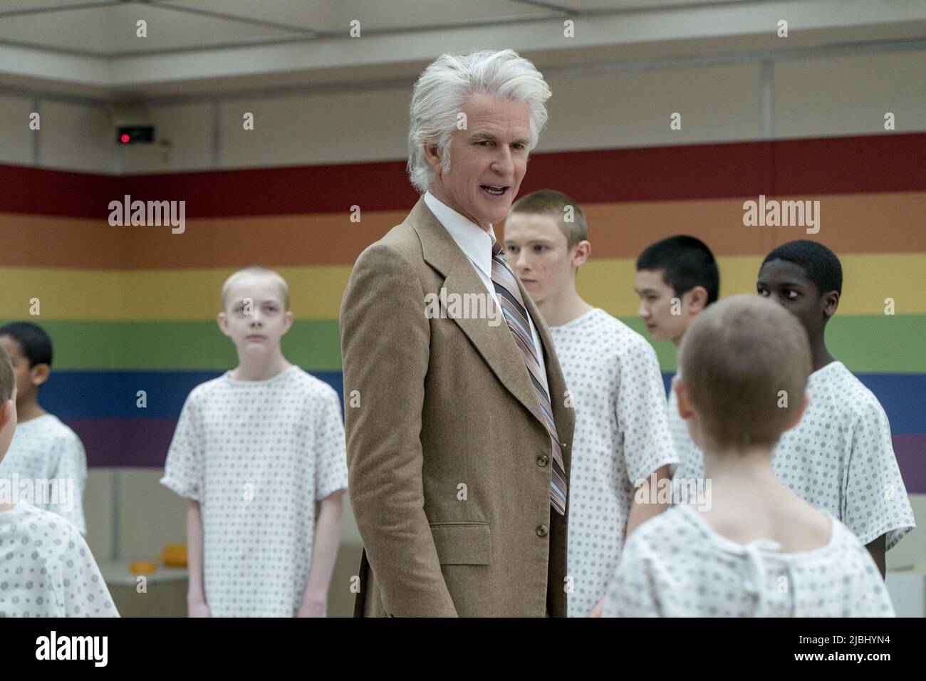 STRANGER THINGS, Matthew Modine (center), (Season 4, aired May 27, 2022 ...