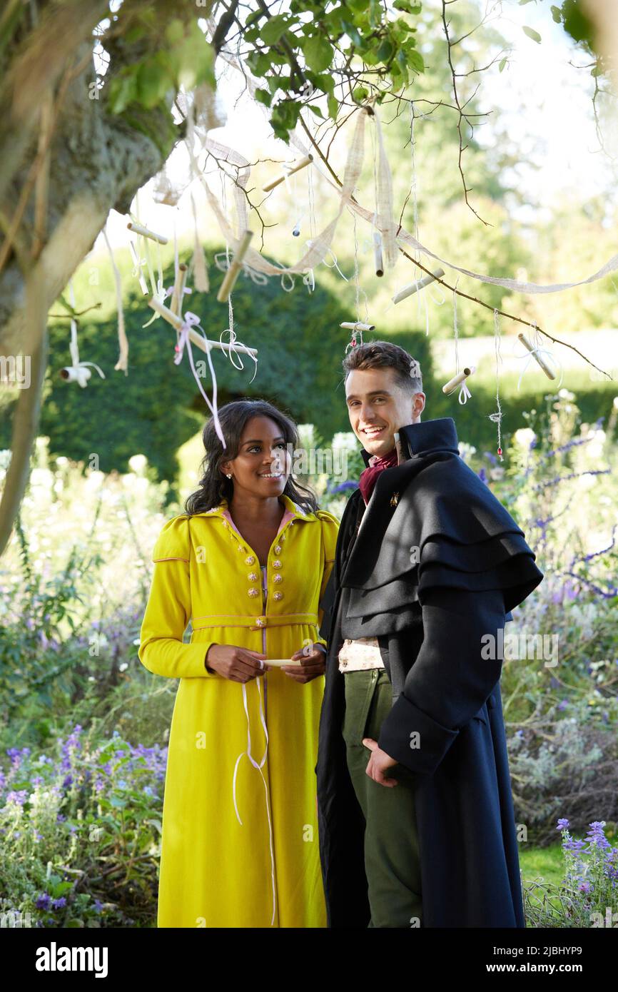 THE COURTSHIP, from left: Nicole Remy, Daniel Bochicchio, 'Commitment ...