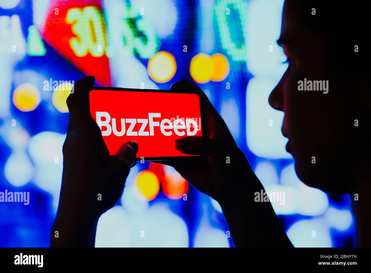 Brazil. 6th June, 2022. In this photo illustration, a silhouetted woman ...