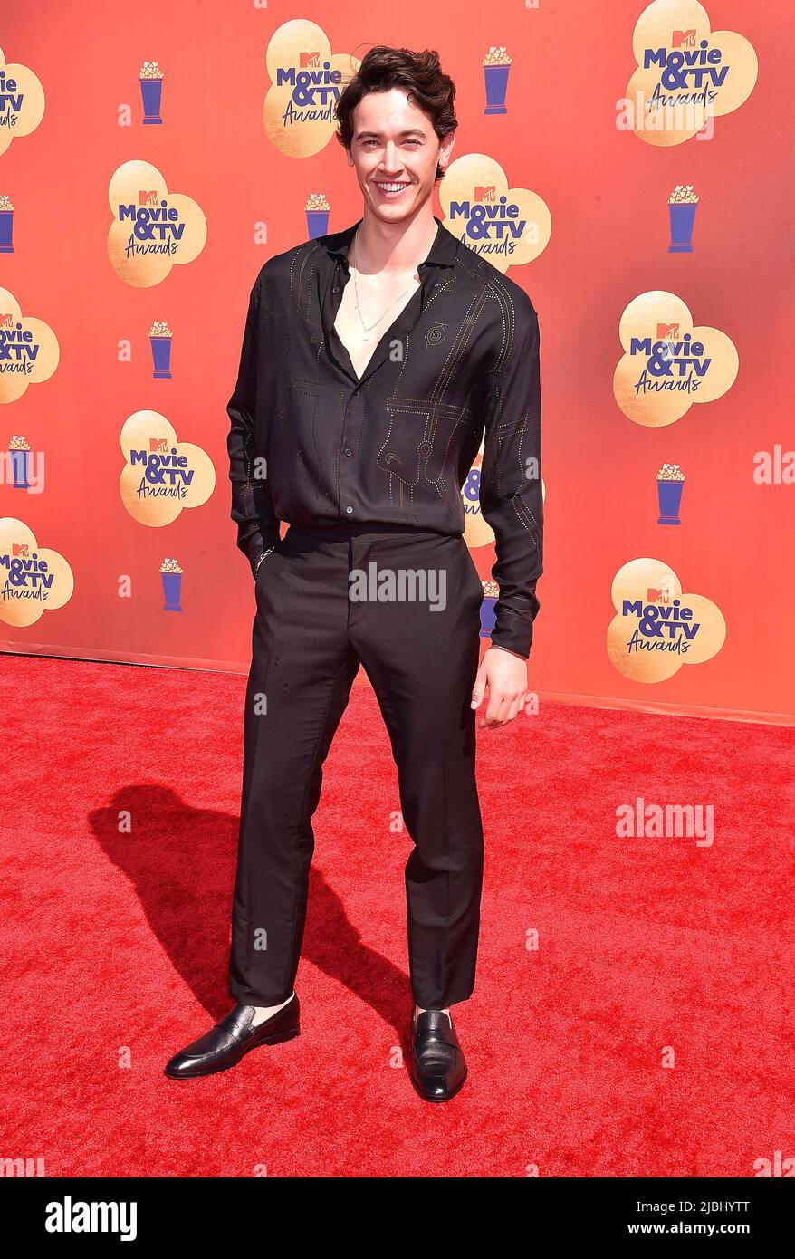 Santa Monica, Ca. 05th June, 2022. Tom Blyth attends the 2022 MTV Movie ...