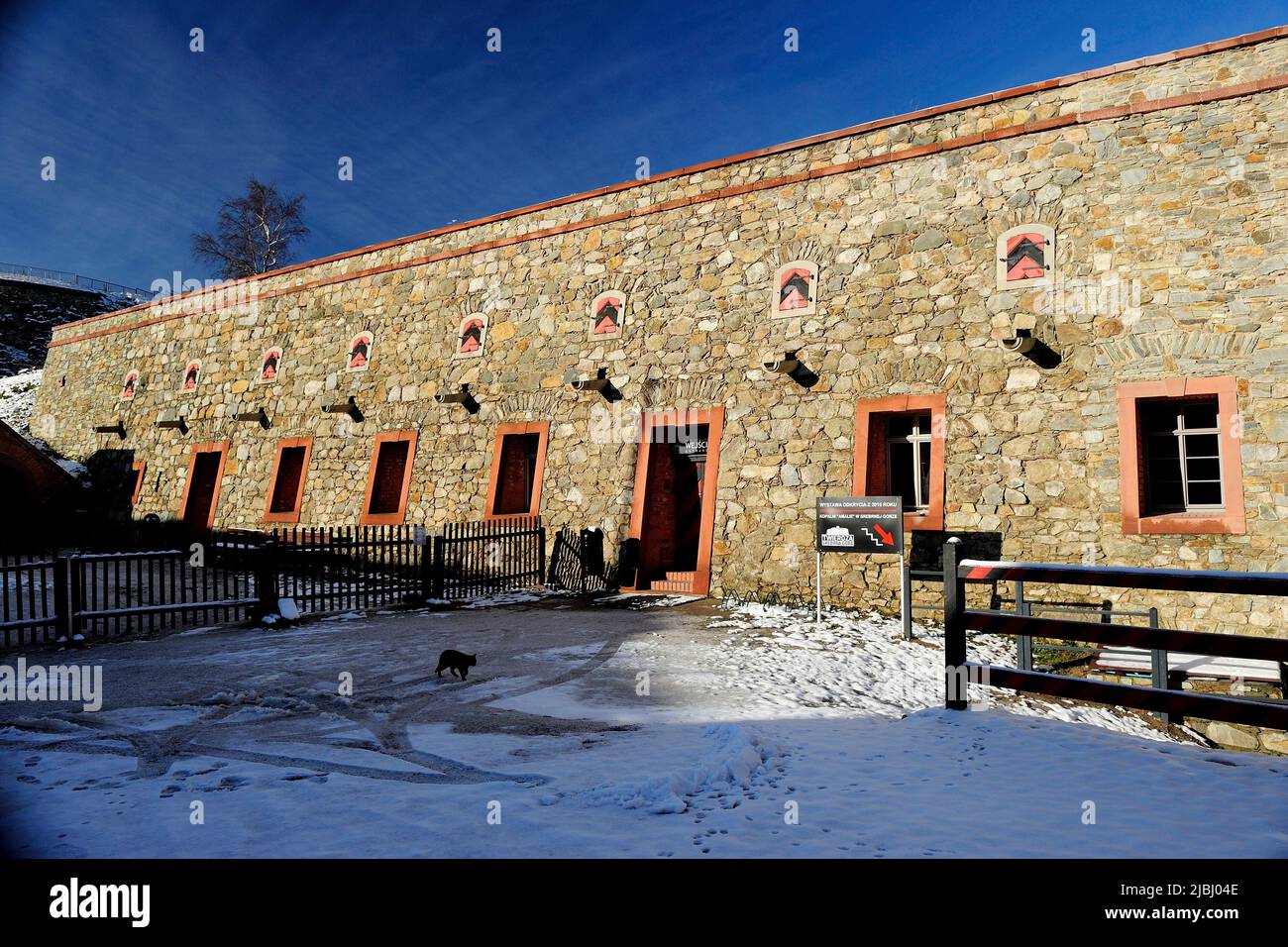 Srebrna Góra Fortress, Donjon, Srebrna Góra, Poland Stock Photo - Alamy