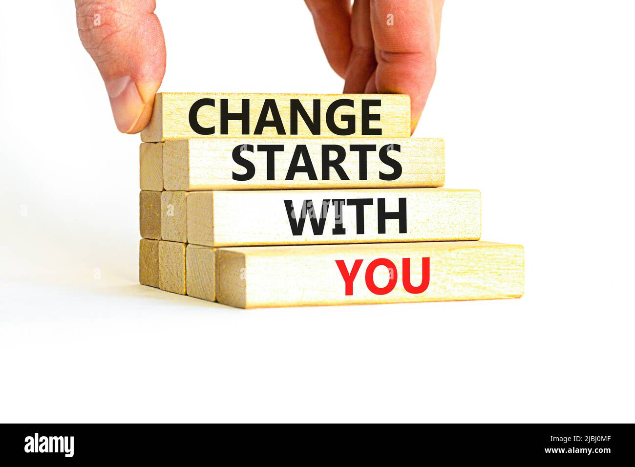 Change starts with you symbol. Concept words Change starts with you on ...